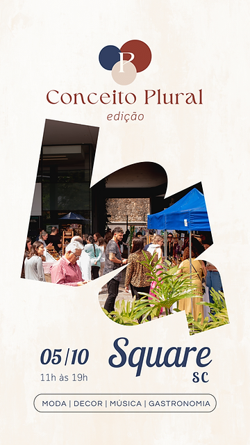 Feira Plural no Square SC - Square SC - Você no lugar certo, no momento certo